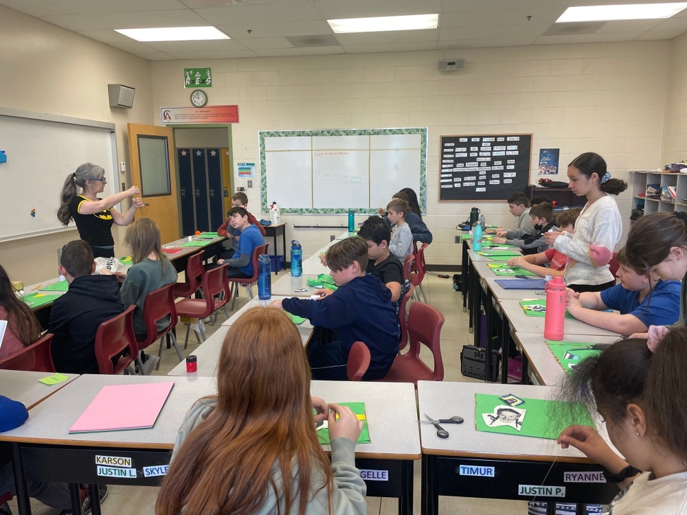 Ateliers d'art thérapie - École Carrefour de l'Acadie